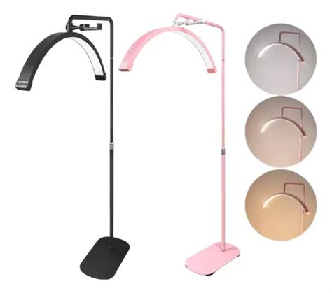 Ring Light Luminária Meia Lua Lashes Estética Maca Bivolt