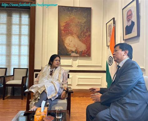 မြန်မာ အိန္ဒိယ နှစ်နိုင်ငံကြား ဗုဒ္ဓသာသနာ အဓွန့်ရှည်ပြန့်ပွားရေးအပါအဝင် ကဏ္ဍစုံပူးပေါင်းဆောင်ရ