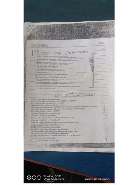 Dbms Question Bank Pdf