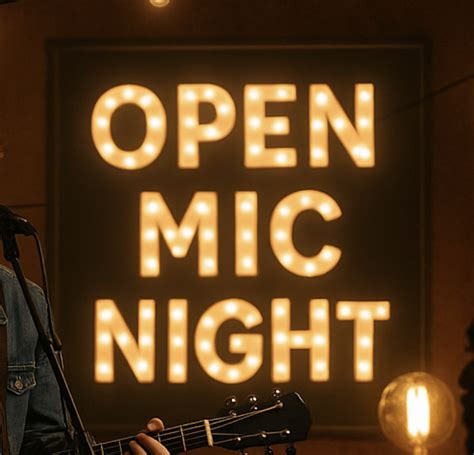 Open Mic Nights August 2025 Michigan Music Brighton Music Academy