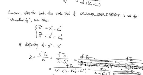 Research Log Opencv Re Projection Matrix