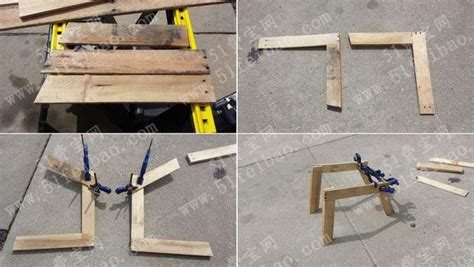 废旧木托盘实用改造diy做家居小椅子做法教程 51费宝网