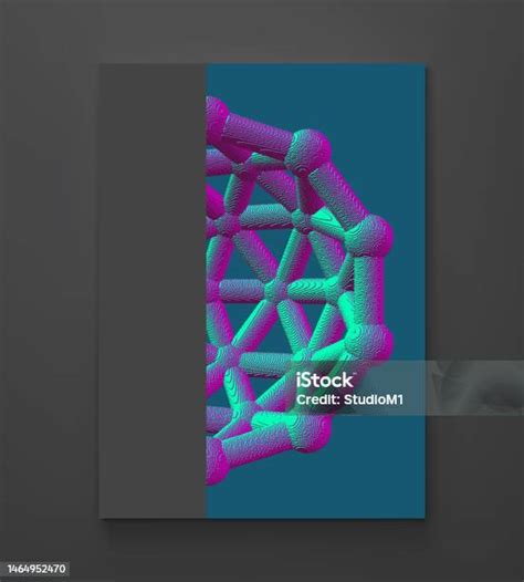 구체 3d 벡터 와이어프레임 오브젝트 분자 격자 또는 나노 기술 구조 디자인을 위한 로우 폴리 엘리먼트 Voxel Art3d 과학 화학 또는 교육에 대한 벡터 일러스트레이션