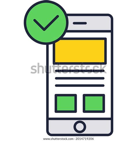 Ui Ux Design Mobile Interface Vector Stock Vector Royalty Free Shutterstock