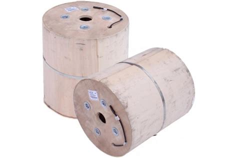 Кабель U Utp 50 пар Кат 5 Класс D 100МГц одножильный медный внутренний Pvc нг B серый