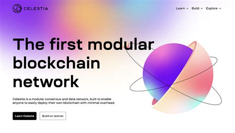 Celestia Revolutionizing The Modular Blockchain Ecosystem By