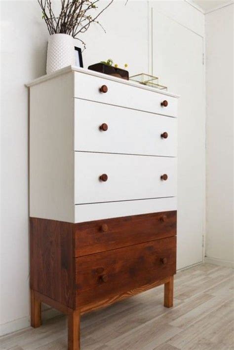 Декор старой мебели и аксессуаров Furniture Makeover Home Diy Ikea Dresser Hack