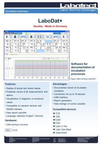 Labo C Top Labotect Pdf Catalogs Technical Documentation Brochure