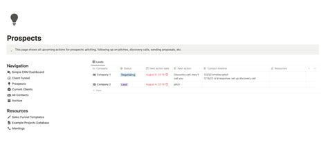Notion Crm Template How To Turn Notion Into Your Crm Zapier