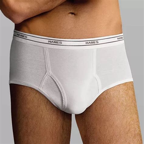 Hanes® 6 Pk Briefs Color White