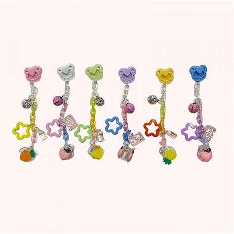 6 Colors Jelly Pacifier For 15cm20cm Cotton Doll
