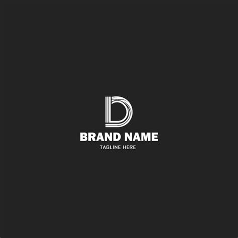 D Abstract Business Logo Design Premium Ai Generated Vector