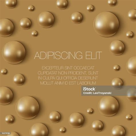 표면에 현실적인 금 분야입니다 화장품 제품 배너 텍스트에 대 한 장소입니다 패턴에 대한 스톡 벡터 아트 및 기타 이미지 패턴 3차원 형태 금 금속 Istock