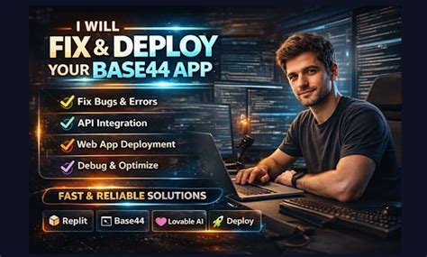 Deploy And Debug Base44 Lovable Apps Base44 Bug Fixing Fix Web App