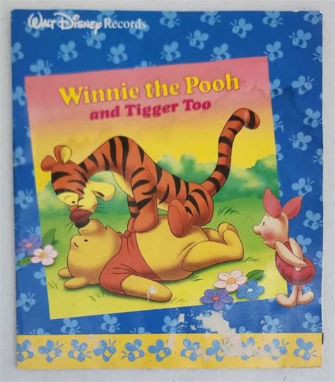 Winnie The Pooh And Tigger Too Walt Disney Records Paperback 1997