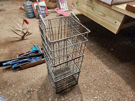 Wire Crates Fragodt Auction And Real Estate Llc