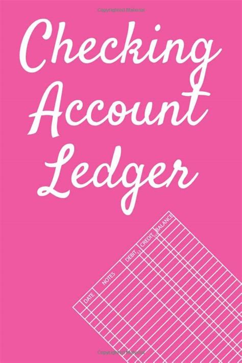 Checking Account Ledger Basic Checking Account Ledger Personal Checking Account Balance