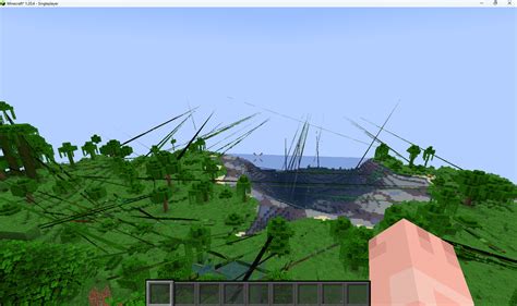 weird spikes in minecraft i recently got a pc and whenever i try to