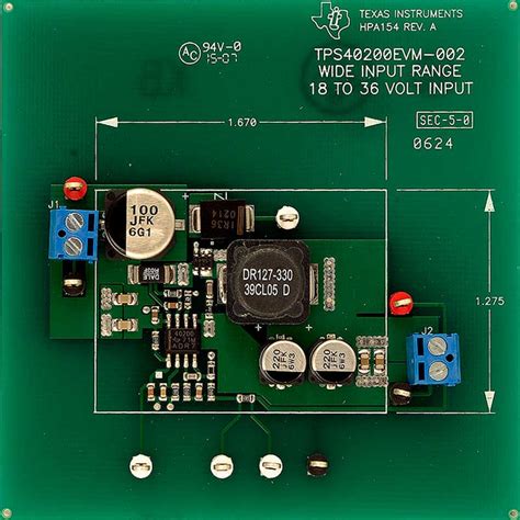 TPS EVM Evaluation Module For A V Input TI Com
