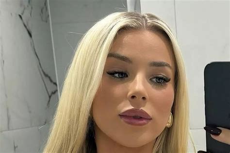 Glam Footballer Madelene Wright Flaunts See Through Bra And Knickers