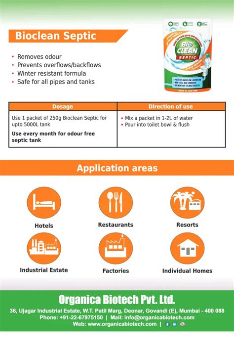 Septic Microbes Grade Standard Bio Tech Grade At ₹ 349 Piece In Mumbai