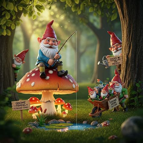 380 Funny Gnome Puns Thatll Make You Lawn With Laughter 🍄 Punsplace