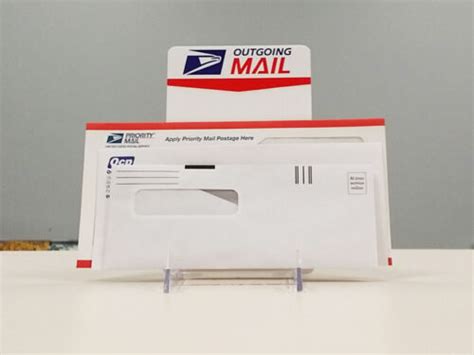 Outgoing Mail Sign Decal Mail Holder Usps Pick Up Sign Ebay