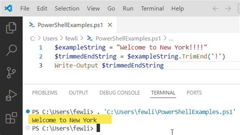 How To Trim Strings In Powershell