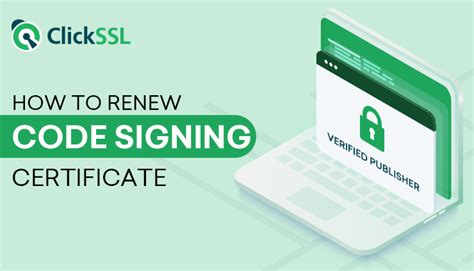 How To Renew Code Signing Certificate