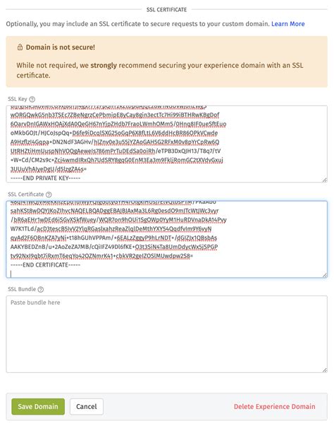 How To Secure A Custom Experience Domain With Lets Encrypt Losant