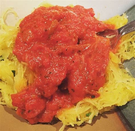 Delicious Spaghetti Squash Recipe Spaghetti Squash Recipes Red Sauce