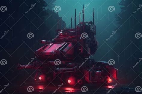 New Robotic Technologies Combat Drones Neural Network Ai Generated Stock Illustration