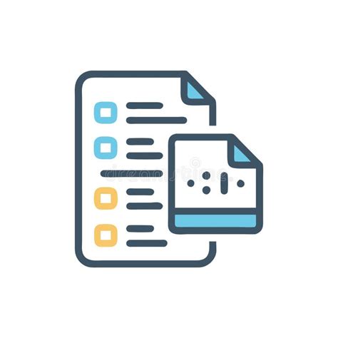 Comprehensive Sql Code Icon Stock Image Illustration Of Outline
