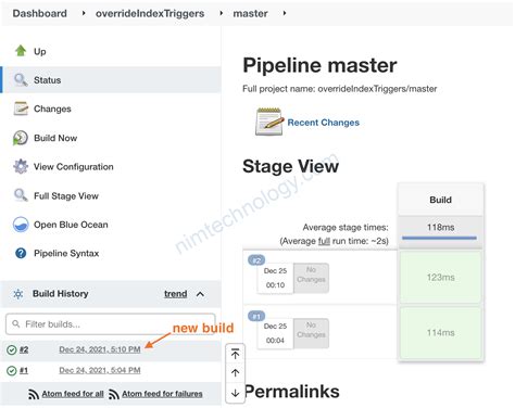 Jenkins Scripted Pipeline Lesson 10 Options Overrideindextriggers