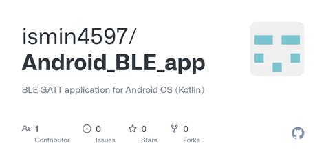 Github Ismin Android Ble App Ble Gatt Application For Android Os Kotlin
