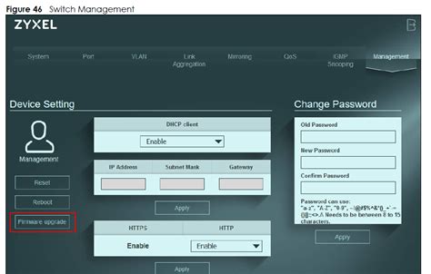 GS XGS XGS Configure Basic Setup VLAN LAG Firmware Upgrade Zyxel Support