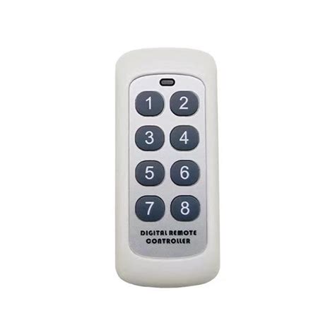 8 Bouton Interrupteur Sans Fil 433mhz Code 1527 Télécommande