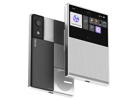 Modular Ai Smartphone Has Swappable Nodes On The Back From Speakers To
