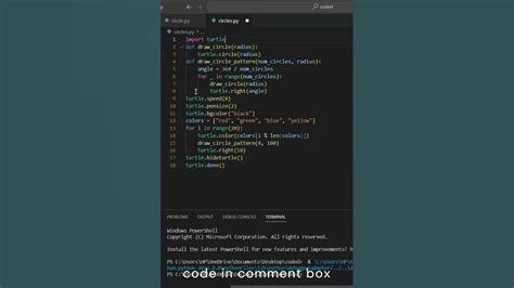 Circle Pattern Using Python Youtube