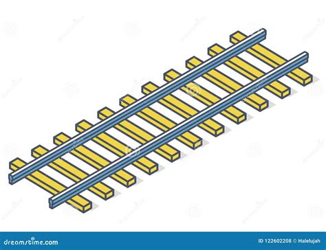 Vector Set Of Railway Emblem Railroad Labels Or