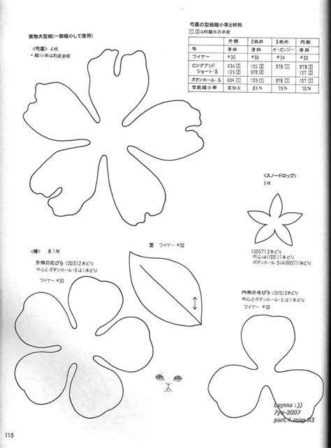 Pin By Elena On Цветы из шёлка и кожи Выкройки Handmade Flowers Fabric Fabric Flowers Diy