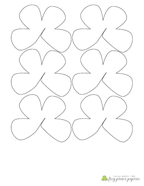 Simple Flower Template Download Printable PDF Templateroller