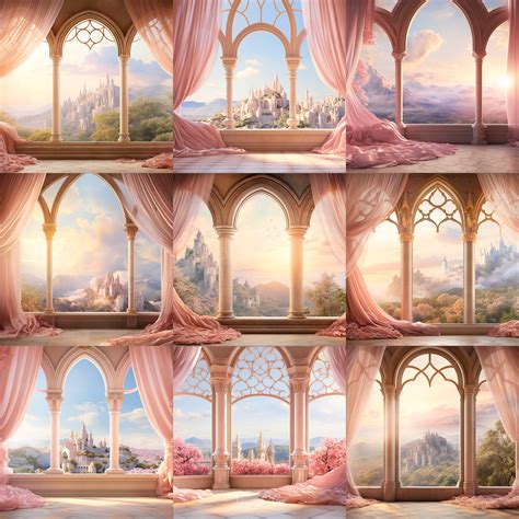 Princess Window Background Bundle Meg Bitton Productions