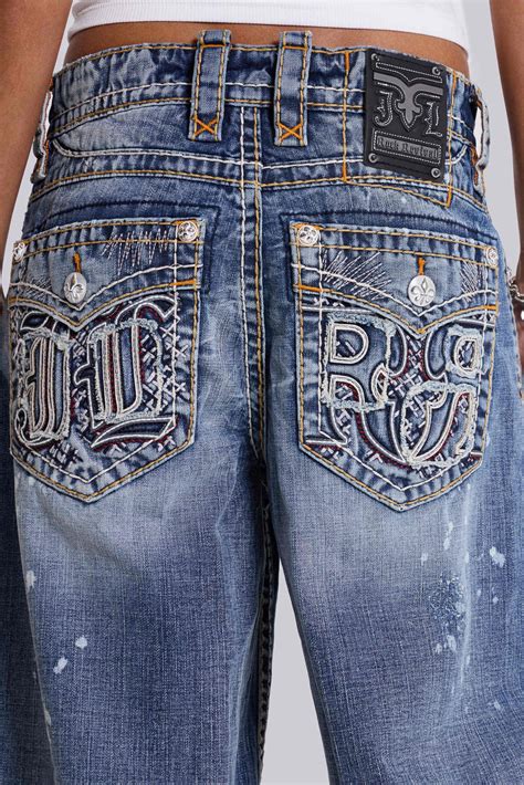 Shop Rock Revival Axel Colossus Jeans Jaded London Clothing