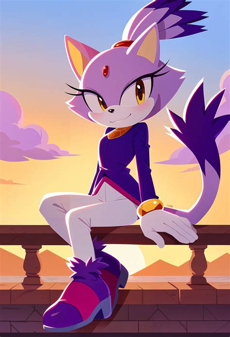 Blaze The Cat By Crullix2016 On Deviantart