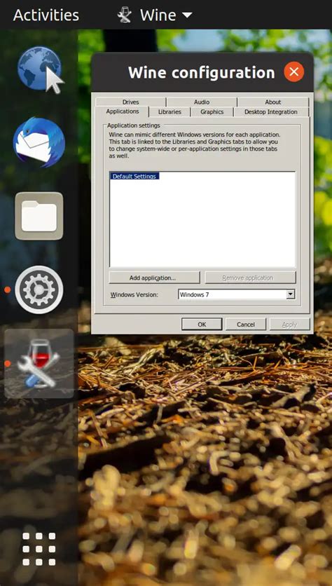 如何在wine中设置缩放？ Scaling Dev59