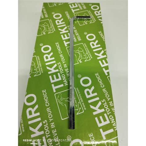 Jual Tekiro Kunci L 4 5 6 8 10mm Panjang Segi 6 Kunci L 4mm 5mm 6mm