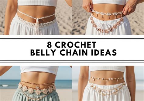 8 Crochet Belly Chain Ideas Yarns Whimsy