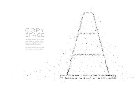 추상적인 기하학적 낮은 다각형 사각형 상자 픽셀 및 삼각형 패턴 교통 콘도 교통 장비 개념 디자인 복사 공간 벡터 Eps 10와