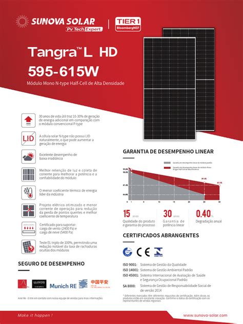 Datasheet Sunova 610w Pdf Gestão De Qualidade Iso 9000